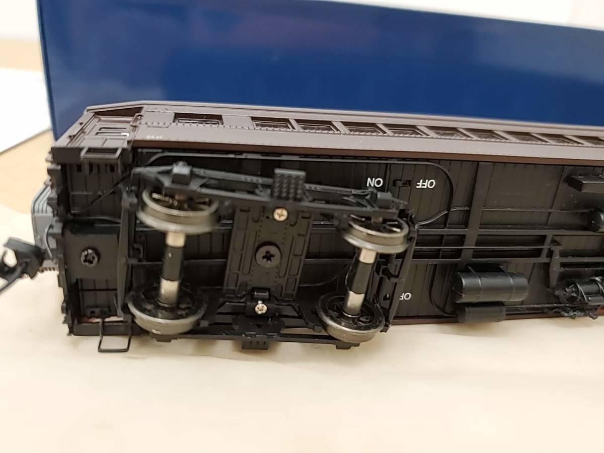 T075 06 鉄道模型/HOゲージ ③ 本体 No.57008 スハ32系客車 スハフ32形 丸屋根車 ぶどう色2号 EG仕様 原型扉 箱イタミ大 9/21出品(JR、国鉄車輌)｜売買された ...