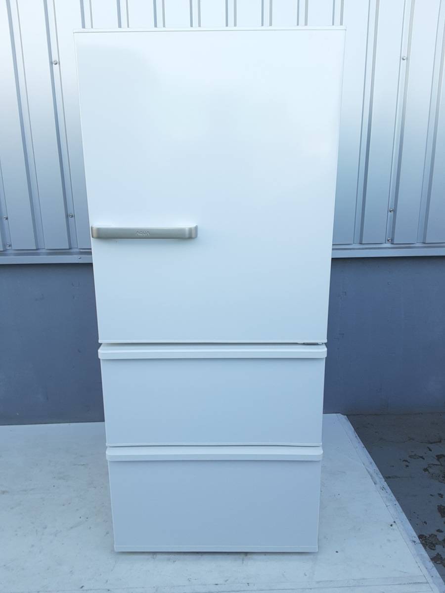 アクア/AQUA 冷蔵庫 AQR-27K 3ドア/272L/右開き/耐熱100℃テーブル/独立野菜室/全段強化処理ガラス棚/グリップハンドル/車椅子対応(100リットル～)｜売買された ...