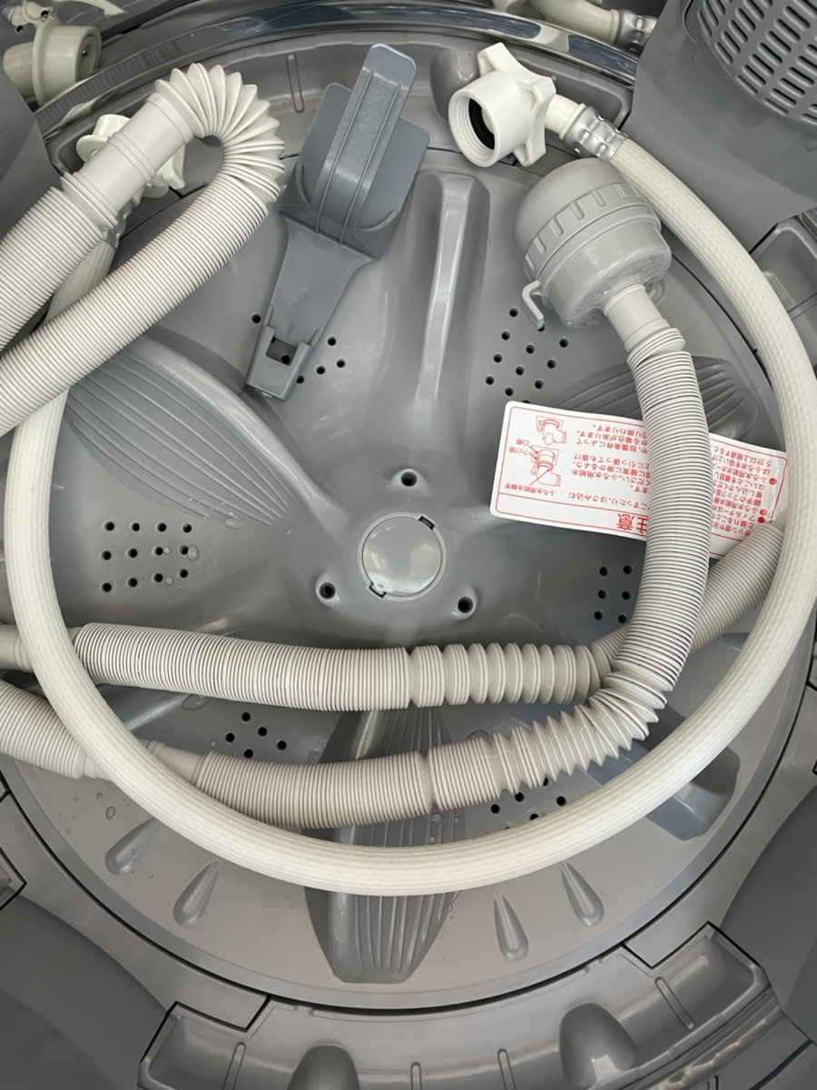 Yahoo!オークション - 美品 動作OK ニトリ 全自動洗濯機 9Kg NTR90 ト...