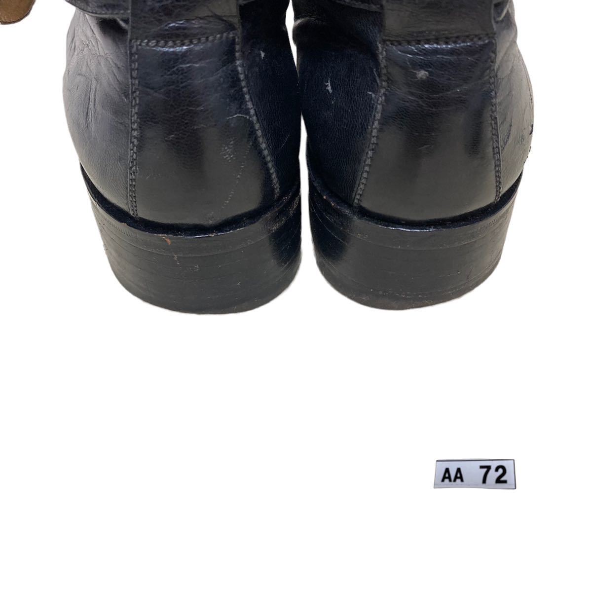 Yahoo!オークション - AA072 BALLY バリー メンズ レザー ブーツ ビジ...