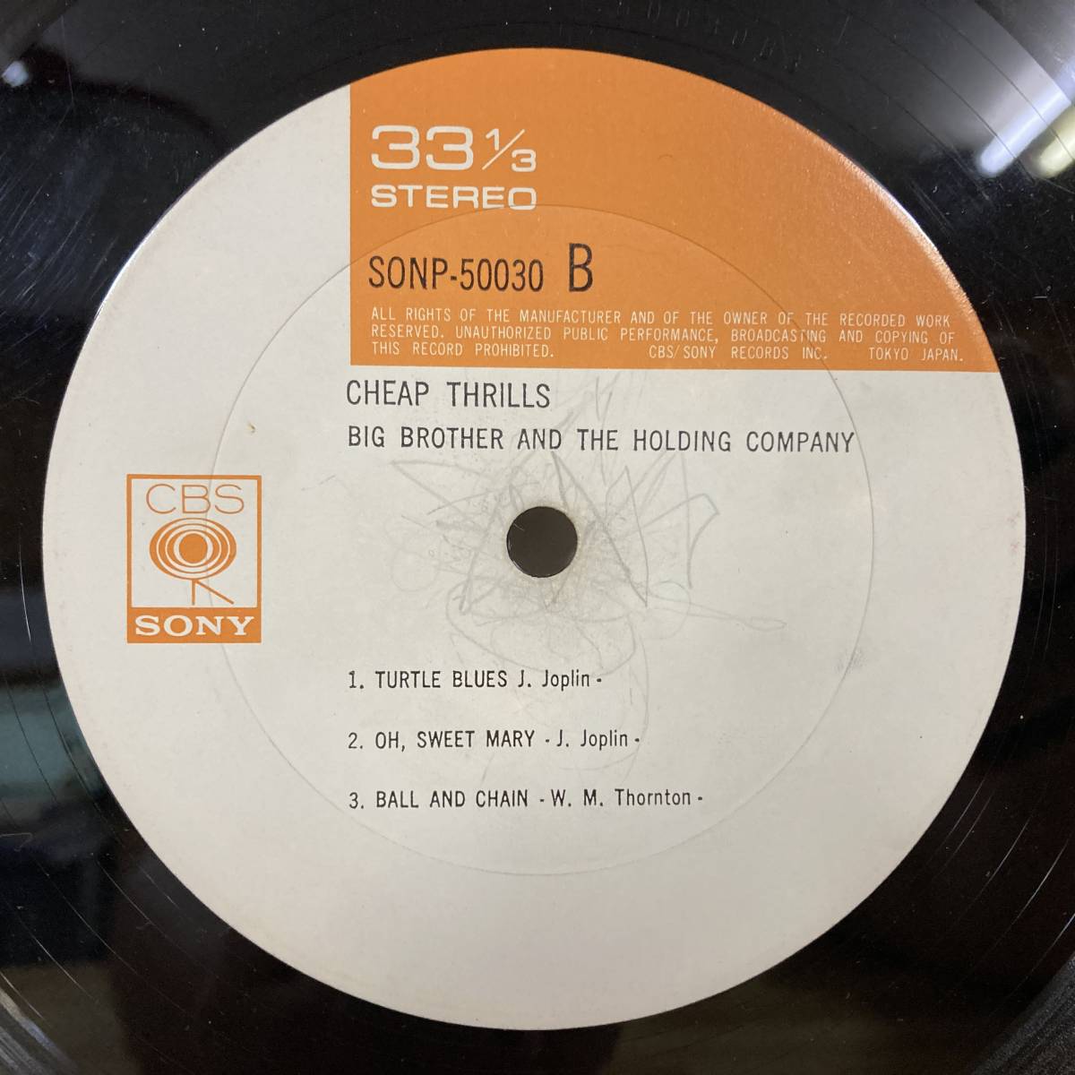 Yahoo!オークション - T86 【国内盤/LP】Big Brother & The Holding Co...