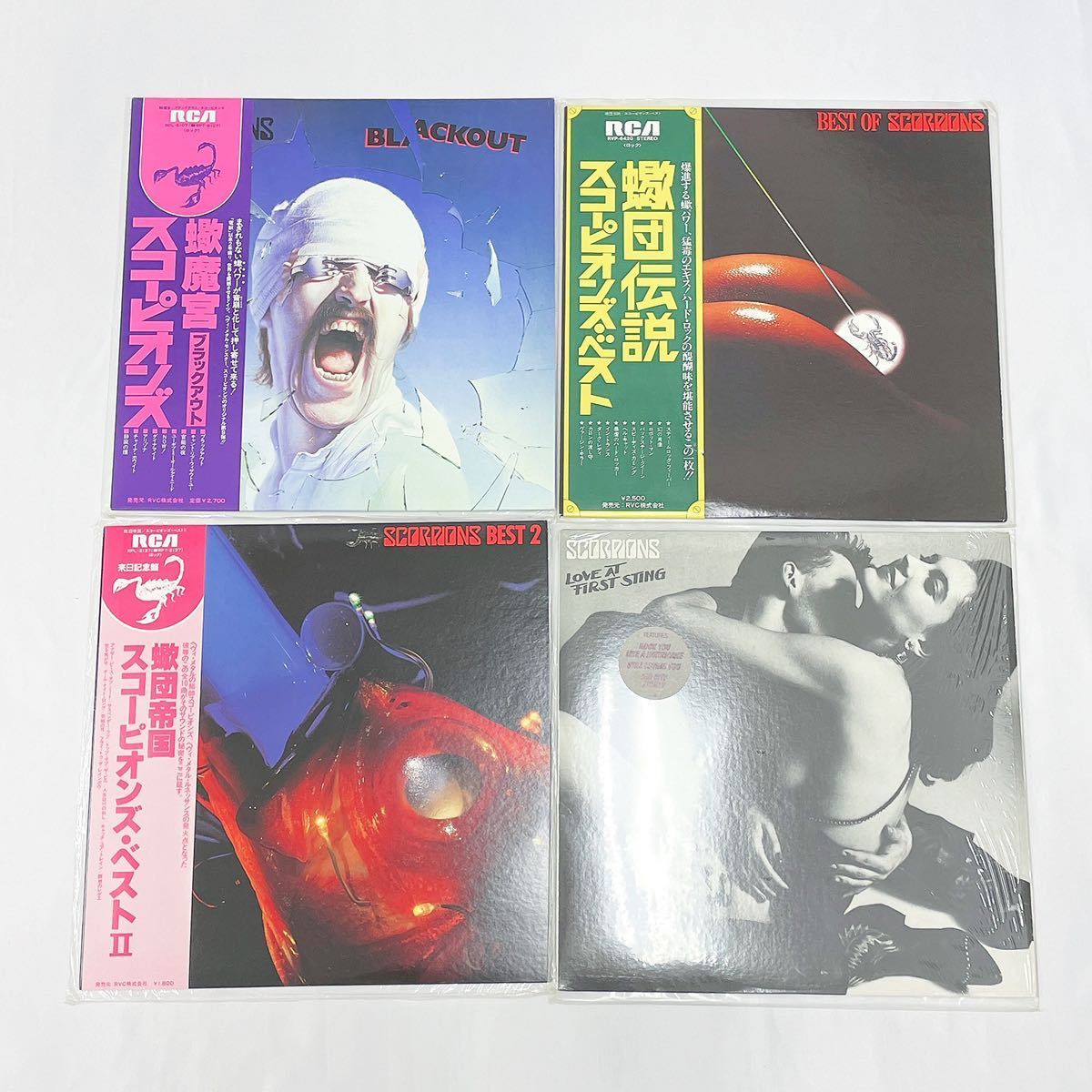 Yahoo!オークション - 帯付き有り スコーピオンズ レコード 4点セット ...
