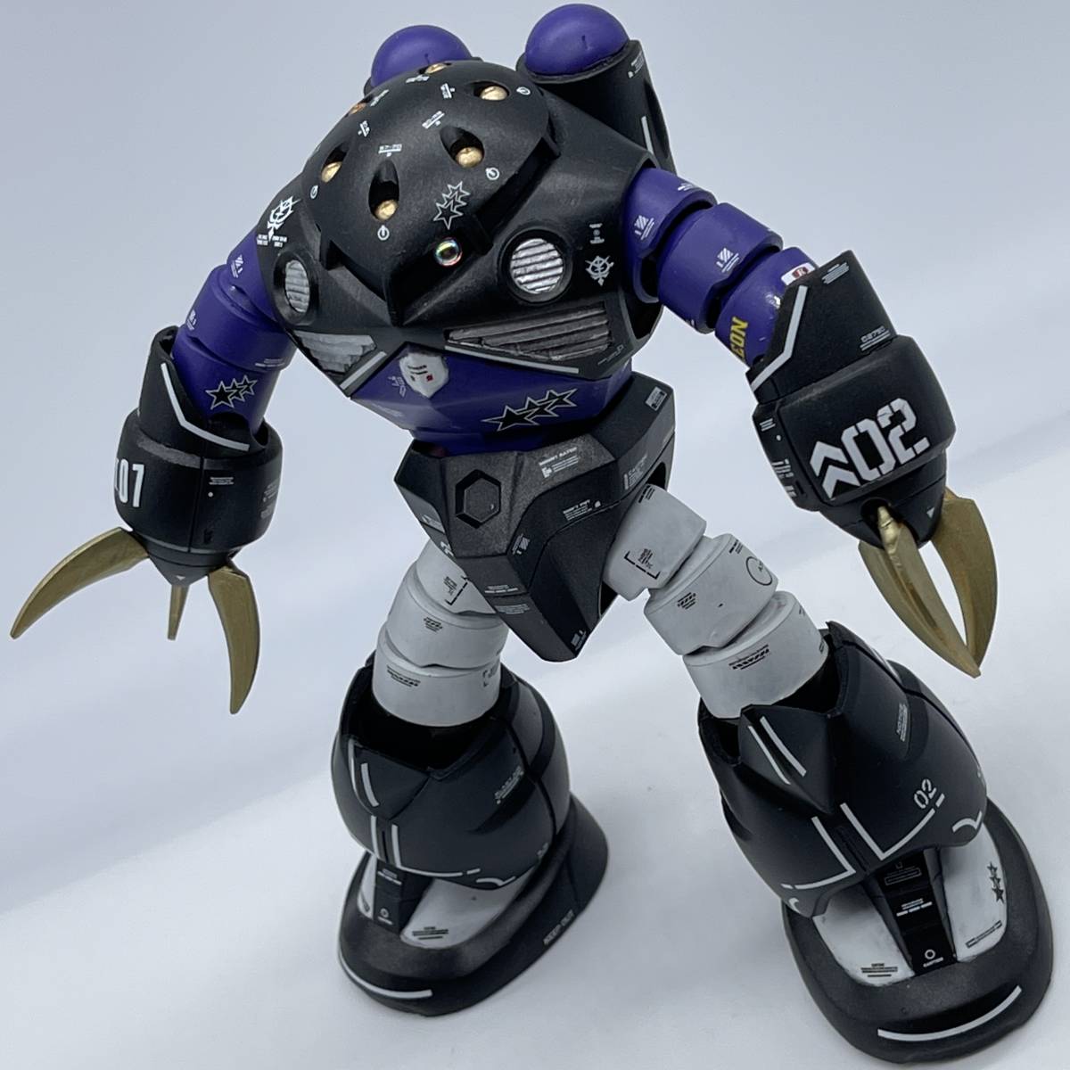 Yahoo!オークション - HG 1/144 ズゴック 黒い三連星仕様Ver Yahoo!オークション - HG 1/144 ズゴック 黒い三連星仕様Ver