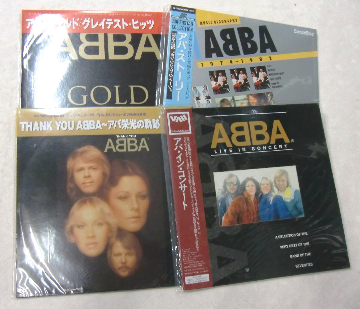 Yahoo!オークション - LD ABBA アバ・ゴールド／グレイテスト・ヒッツ ...