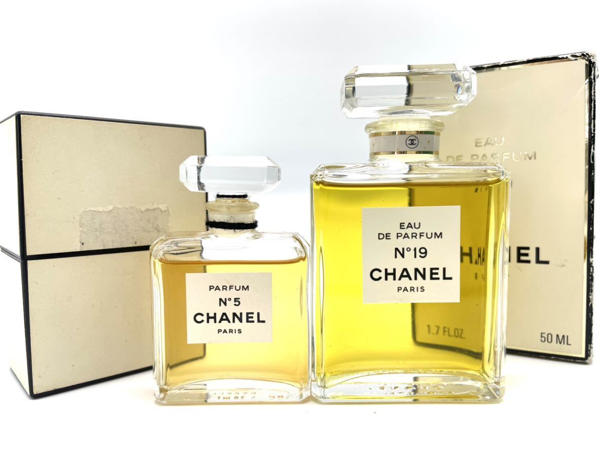 Yahoo!オークション - シャネル CHANEL N19° N5° パルファム 香水 50...