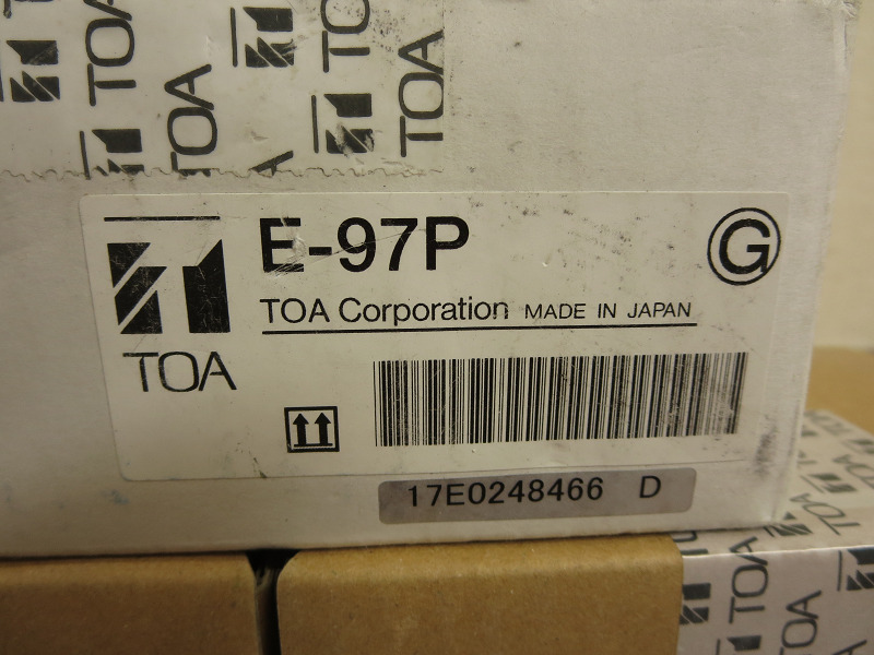 Yahoo!オークション - 【LP/S】未使用保管品 TOA 電源制御器 E-97P 電...