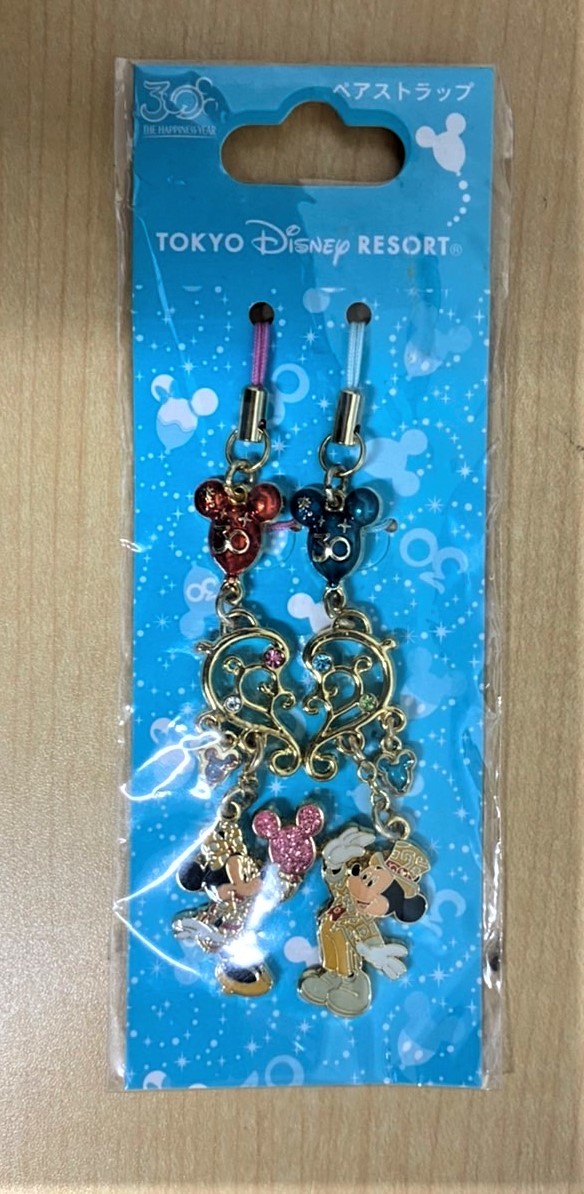 Yahoo!オークション - Y TDR 30周年 ミッキー＆ミニー ペアストラップ ...