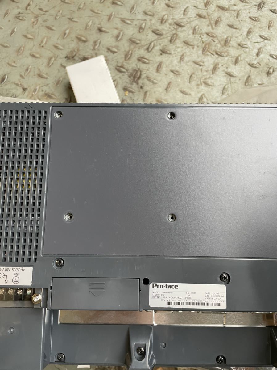 Yahoo!オークション - B59 Pro-face FP2500-T12 プログラマブル表示器 ...