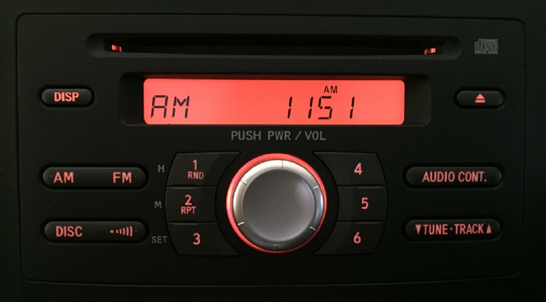 Yahoo!オークション - L275S L285S ミラ 純正 CDデッキ AM/FMラジオ付 ...