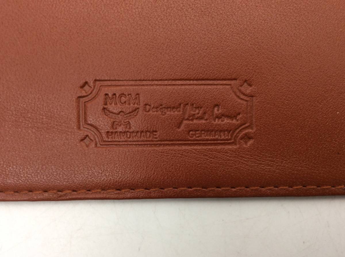 ヤフオク! - ＃6697 MCM エムシーエム 総柄 レザー 定期入れ ...