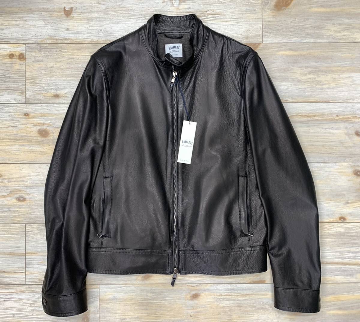 EMMETI エンメティ JURI ユリ BEAMS ビームス シングルライダース ラム 羊革 サイズ46(Mサイズ)｜売買されたオークション情報、yahooの商品情報をアーカイブ公開 ...