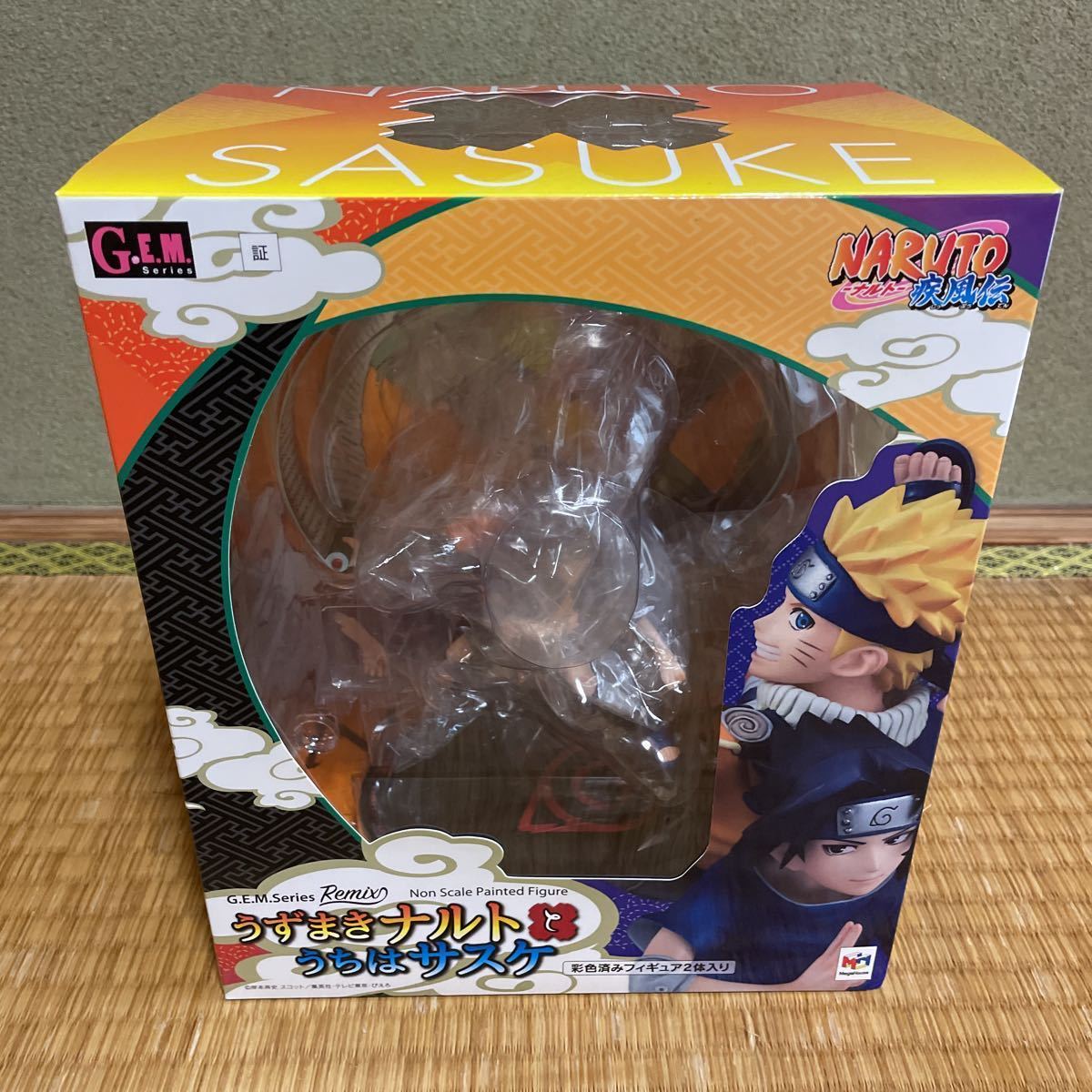 G E M シリーズ Remix Naruto ナルト 疾風伝 うずまきナルトとうちはサスケ フィギュア ナルト サスケ 国内正規品