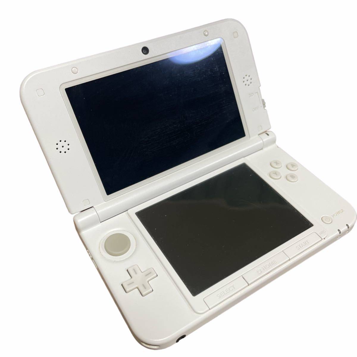 Yahoo!オークション - New Nintendo 3DS LL 本体のみ ホワイト 白 ゲー...