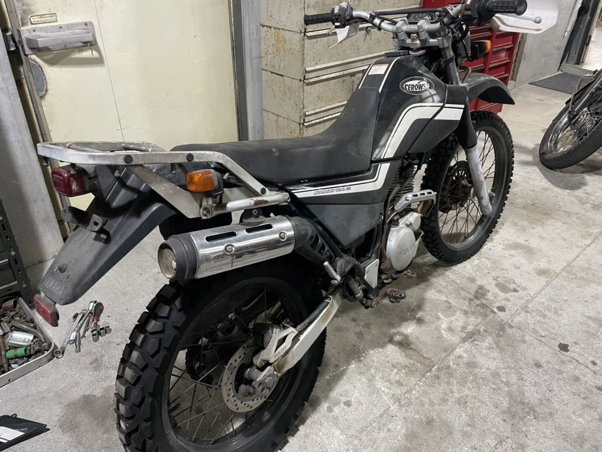 Yahoo!オークション - ヤマハ セロー225WE DG08J 純正シート YAMAHA SE...