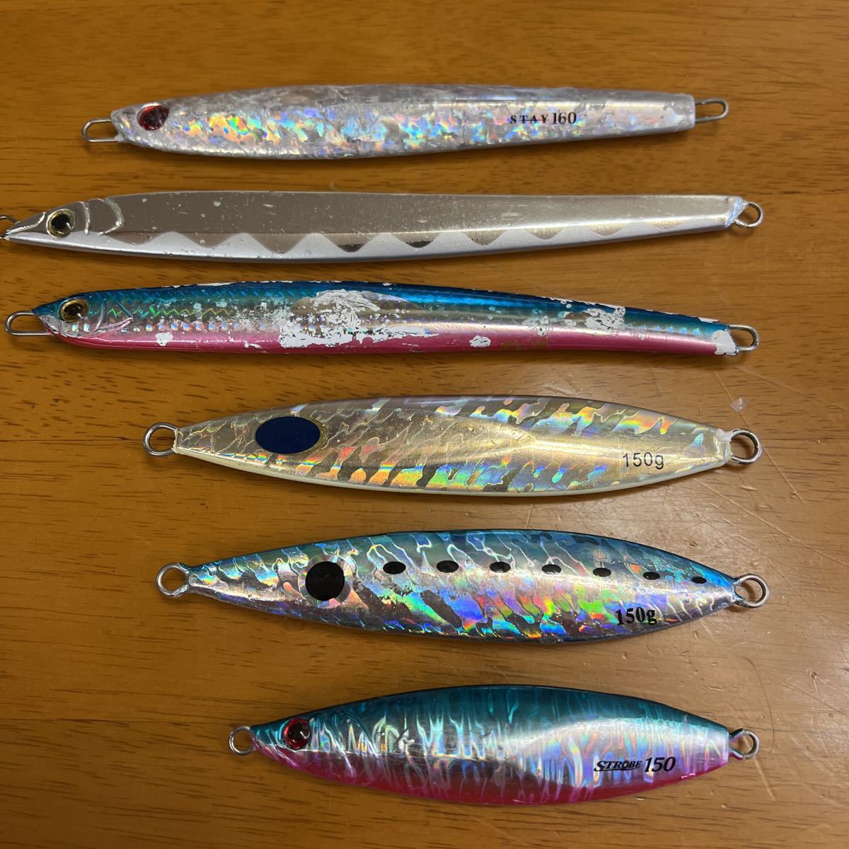 Yahoo!オークション - メタルジグ 150g〜160g 6個セット