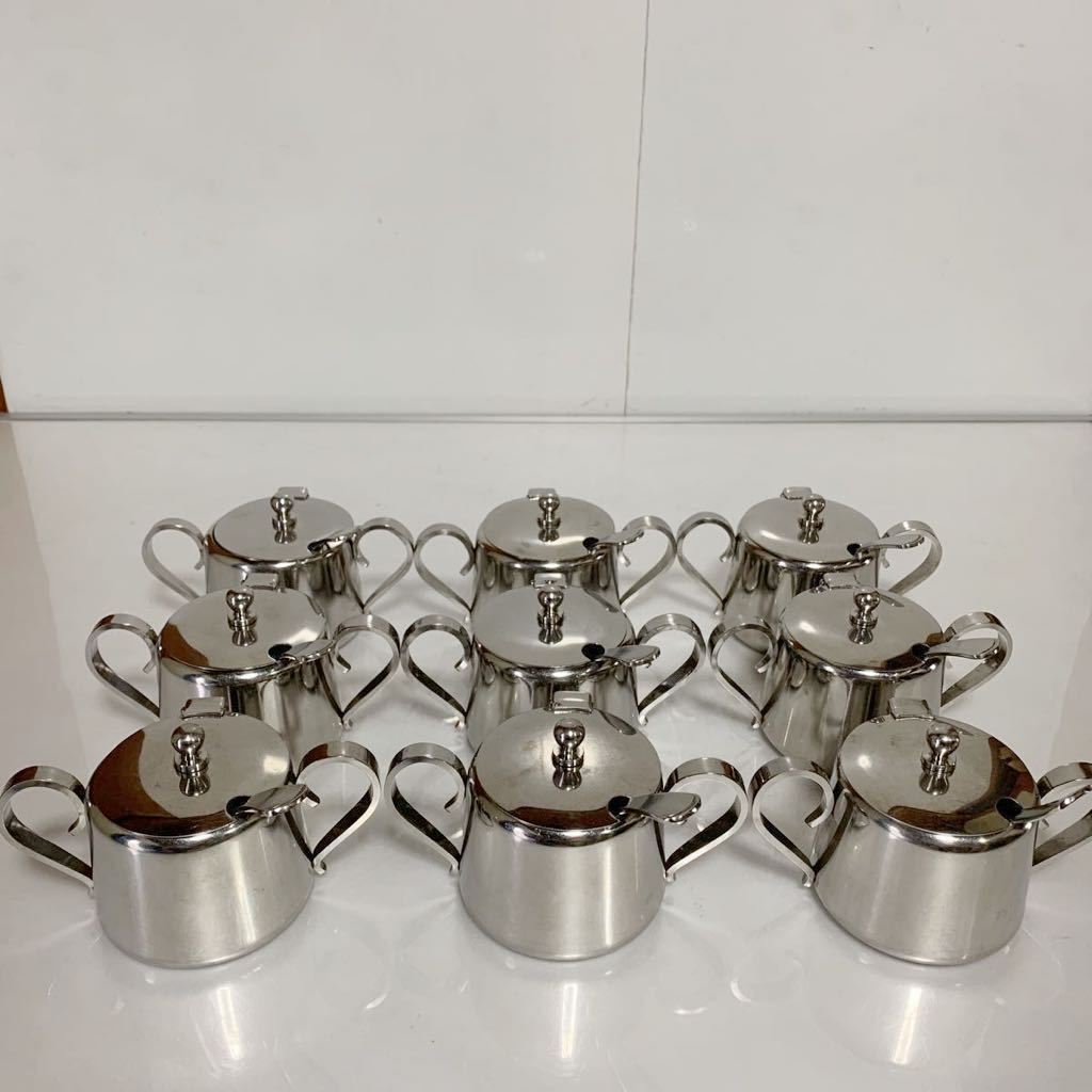 Yahoo!オークション - YUKIWA ユキワ シュガーポット K-5 ステンレス ...