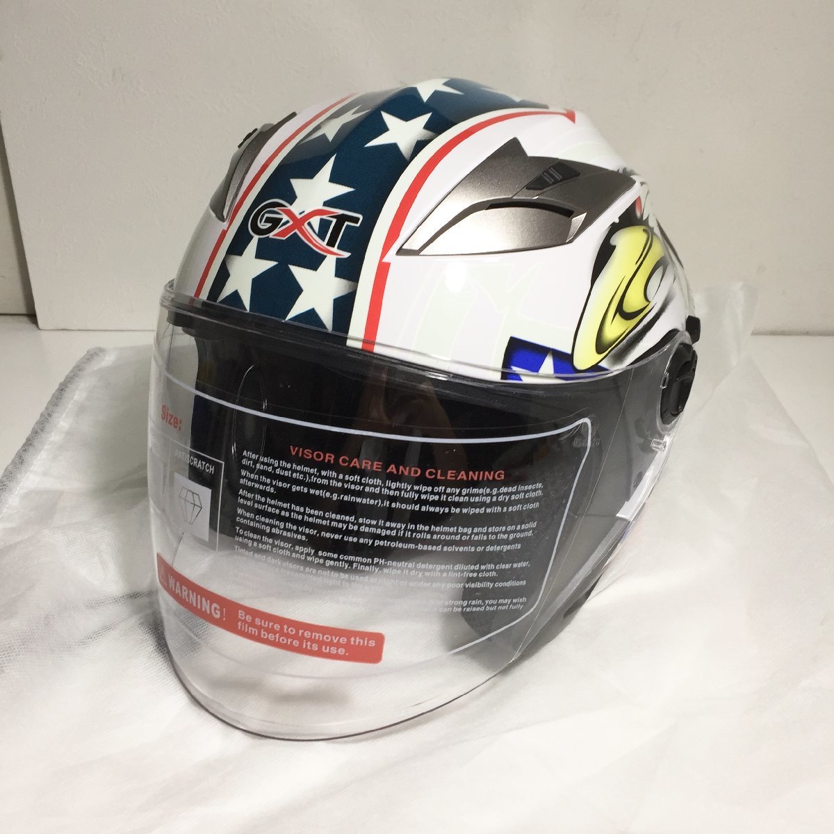 Yahoo!オークション - GXT バイクヘルメット ジェットヘルメット ベン...