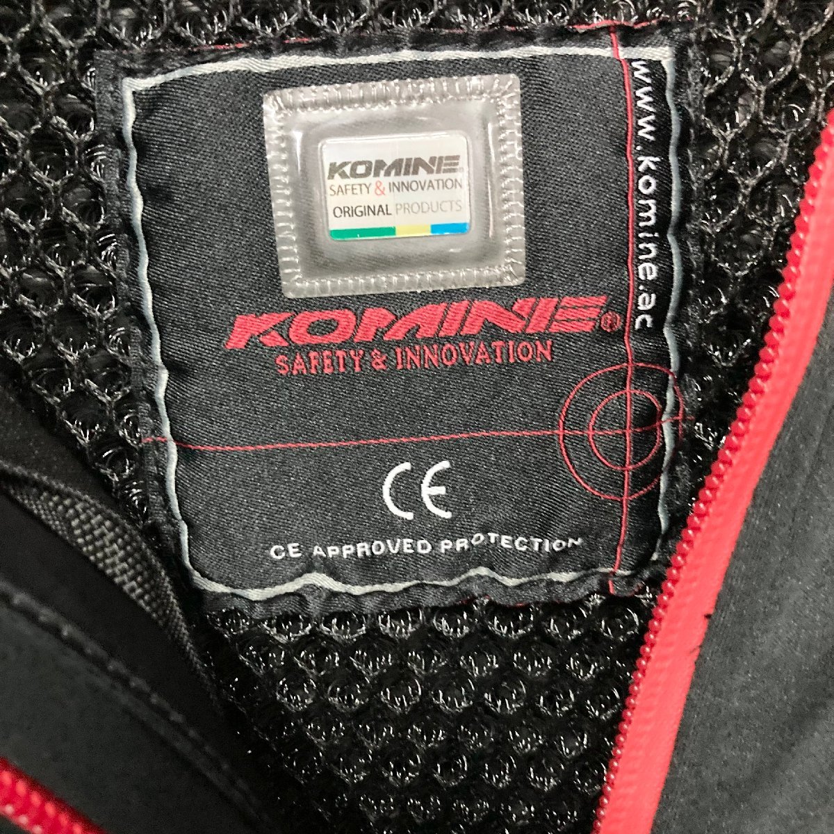 Yahoo!オークション - KOMINE コミネ EN1621-1 ライダース ジャケット...