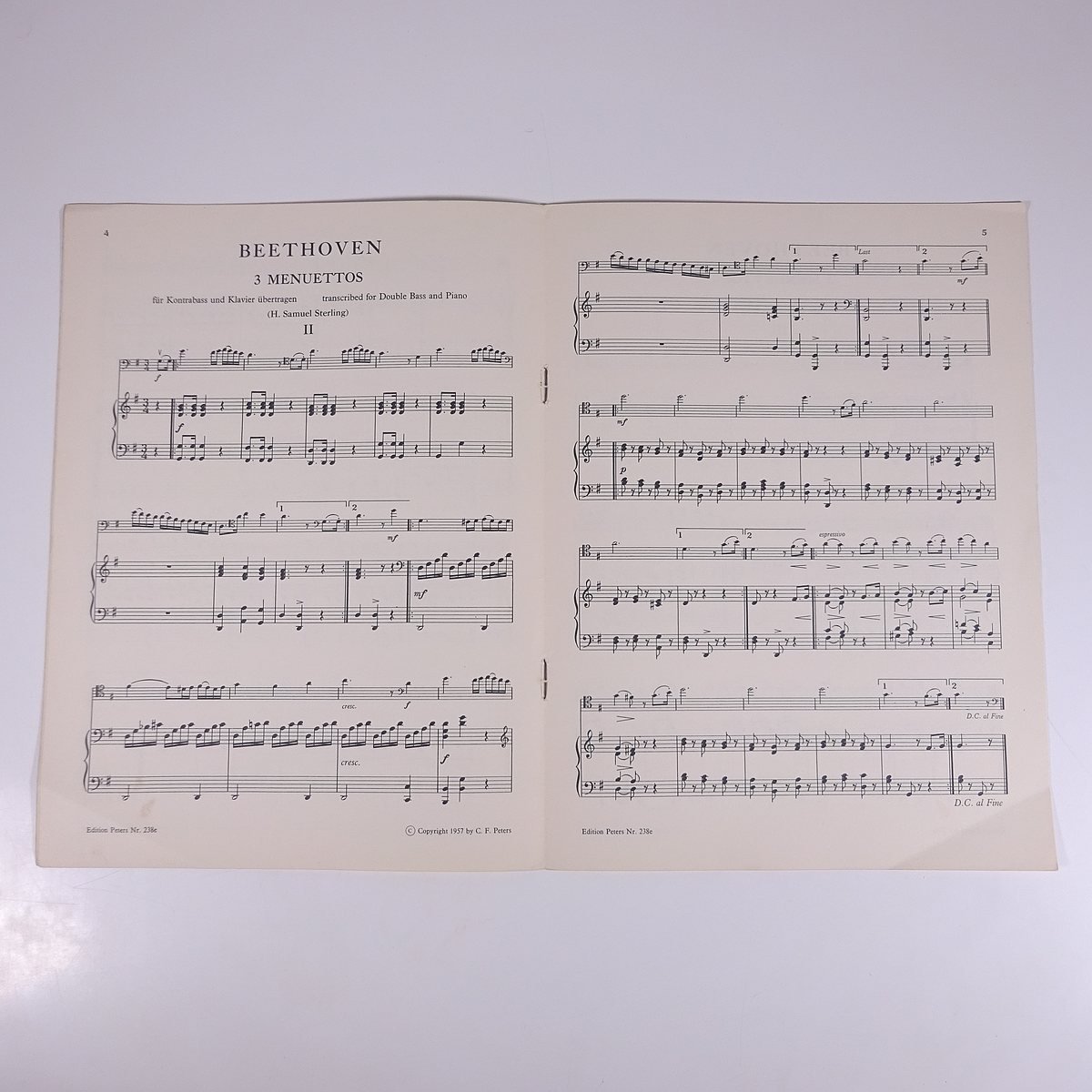 Yahoo!オークション - 【楽譜】 BEETHOVEN ベートーヴェン DREI MENUET...