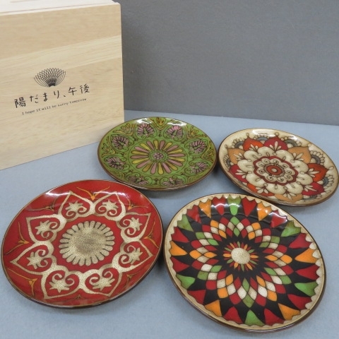 Yahoo!オークション - K121 陽だまり 午後 ミトラ デザインプレート 4...