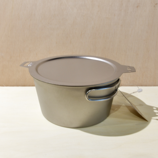 日本代購代標第一品牌【樂淘letao】－新品 未使用 belmont チタン シェラカップ 深型 600 フォールドハンドル メモリ付 + チタンシェラカップリッド BM-428 BM-077 ...