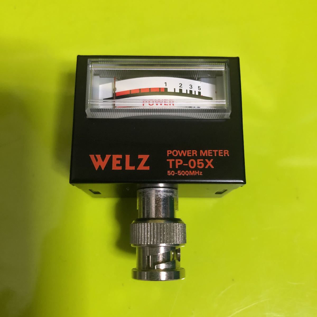 Yahoo!オークション - WELZ パワーメーター TP-05X 50-500MHz/5w 電力...