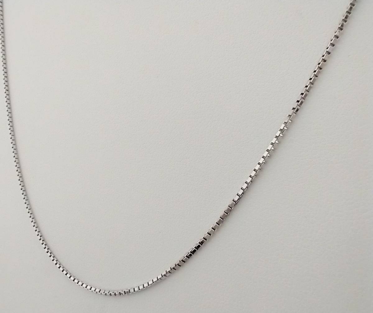 Yahoo!オークション - Pt850 58㎝ 8.3g ベネチアン チェーン ネックレ...