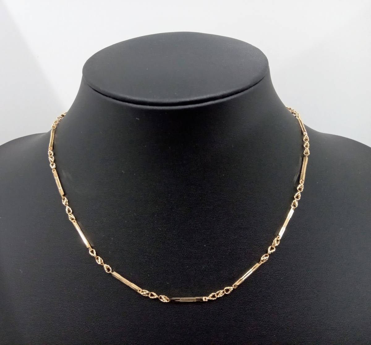 Yahoo!オークション - K18 39cm 7.4g デザインネックレス レディース