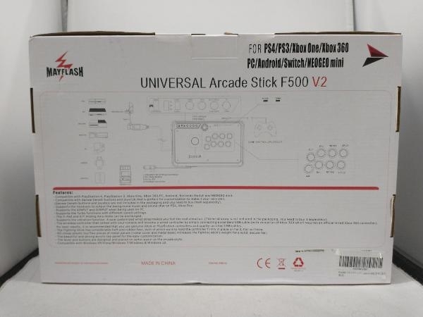 動作未確認 現状品 MAYFLASH ユニバーサルアーケードスティック F500 V2(その他)｜売買されたオークション情報、yahooの商品情報をアーカイブ公開 - オークファン ...