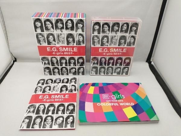 Yahoo!オークション - E-girls CD E.G. SMILE -E-girls BEST-(2CD+3Blu...