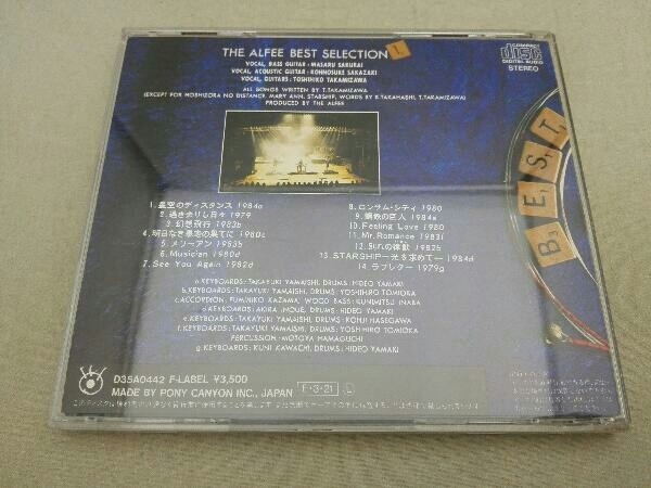 Yahoo!オークション - THE ALFEE CD BEST SELECTION I