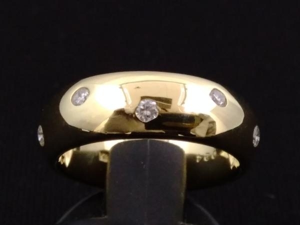 Yahoo!オークション - K18／ダイヤ0.24ct／＃11／8.9g／リング／指輪