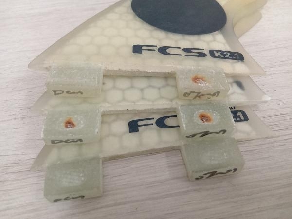 Yahoo!オークション - FCS K2.1 QUAD サーフボード フィン 3枚セット ...