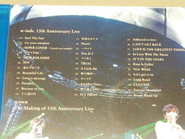 Yahoo!オークション - w-inds.15th Anniversary Live(Blu-ray Disc)