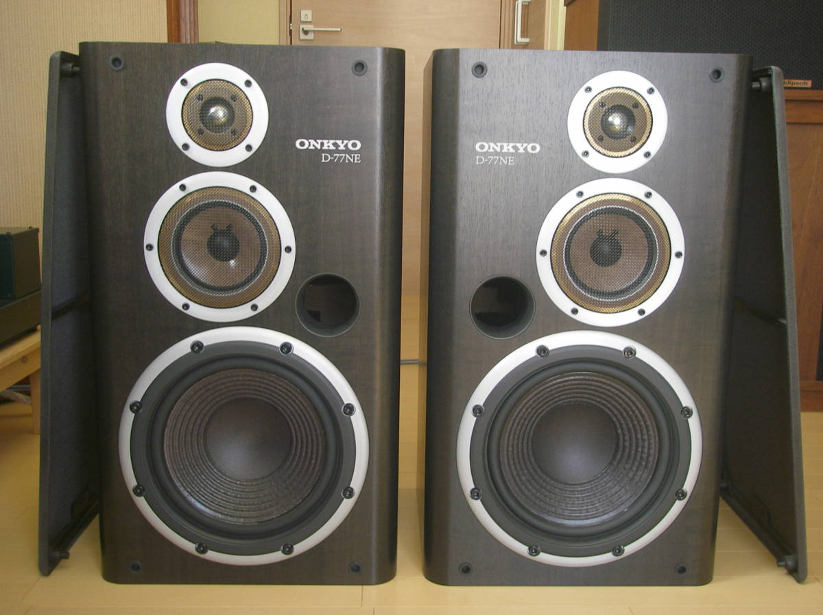 Yahoo!オークション - ONKYO 3ウェイスピーカー D-77NE ペア 美品