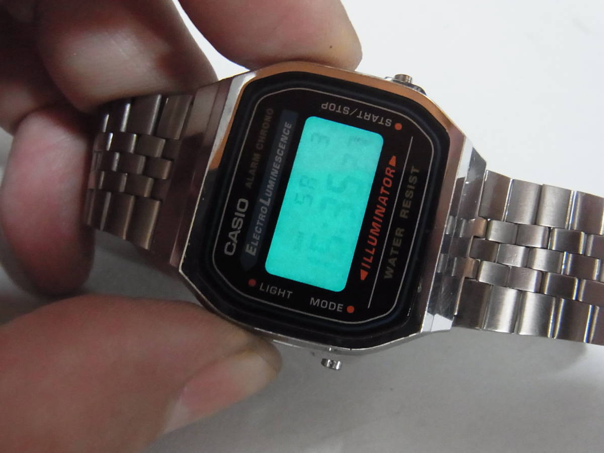 Yahoo!オークション - 2209 カシオ ILLMINATOR 1572 A168 アラームクロ...