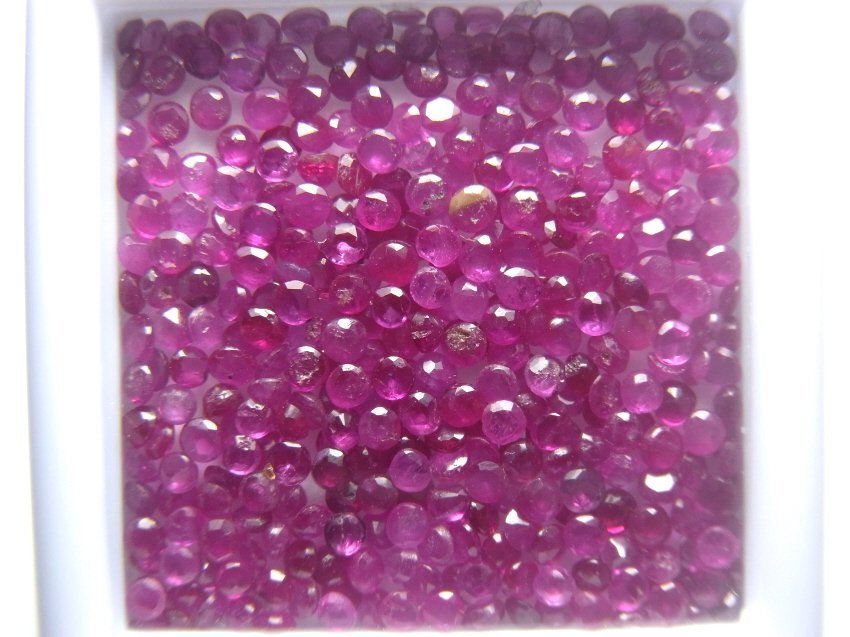 Yahoo!オークション - [Shimoe]最落無し 1円～合計7．9ct ルビー...