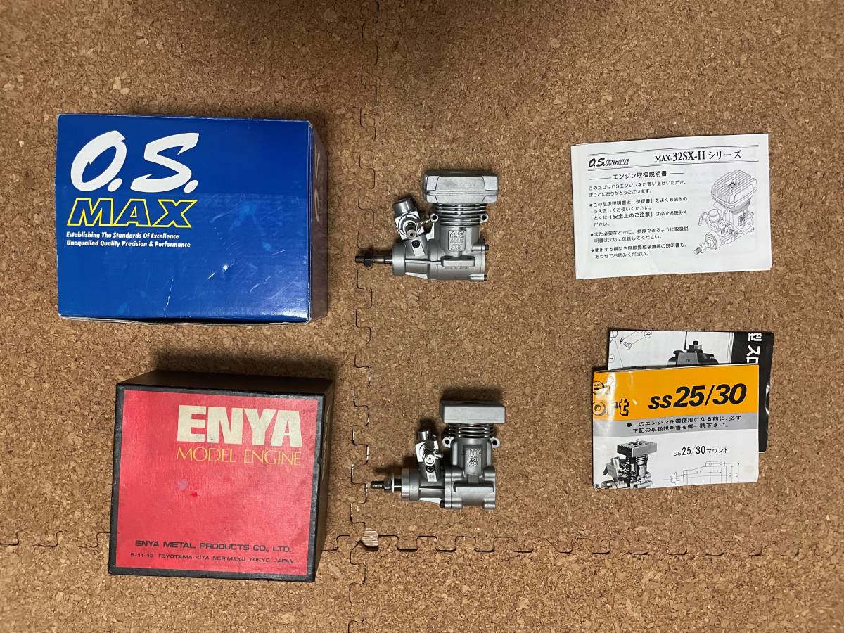 Yahoo!オークション - OS 32 SX-H + ENYA SS35 HELI TN