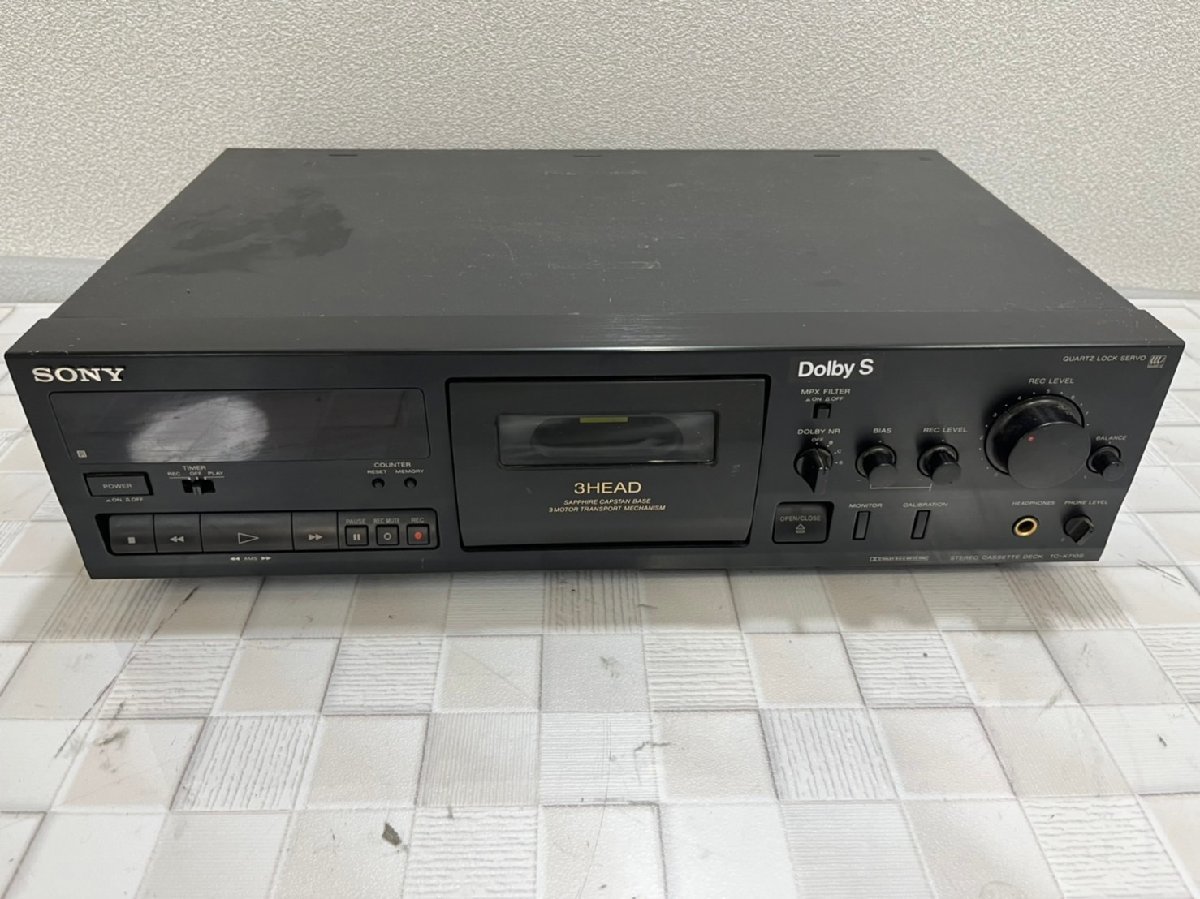 2215 ジャンク品 オーディオ機器 カセットデッキ SONY TC-K710S ソニー 通電OK(一般)｜売買されたオークション情報、yahooの商品情報をアーカイブ公開 - オークファン ...