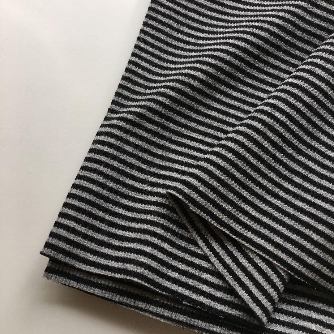 Yahoo!オークション - 3m/EX/8676-02 ベアテレコボーダーニット生地