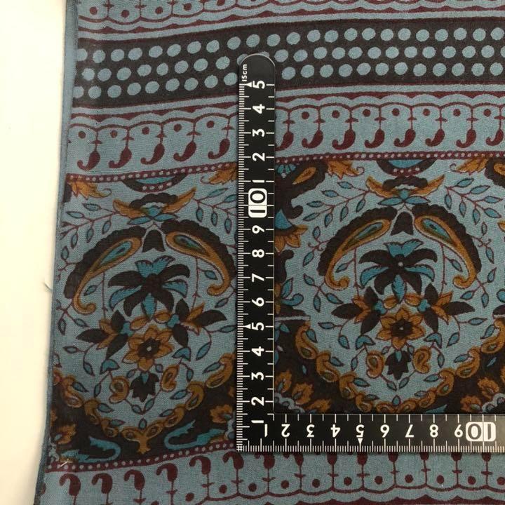 Yahoo!オークション - EL/499 3m レーヨン100%生地/エスニック/くす...