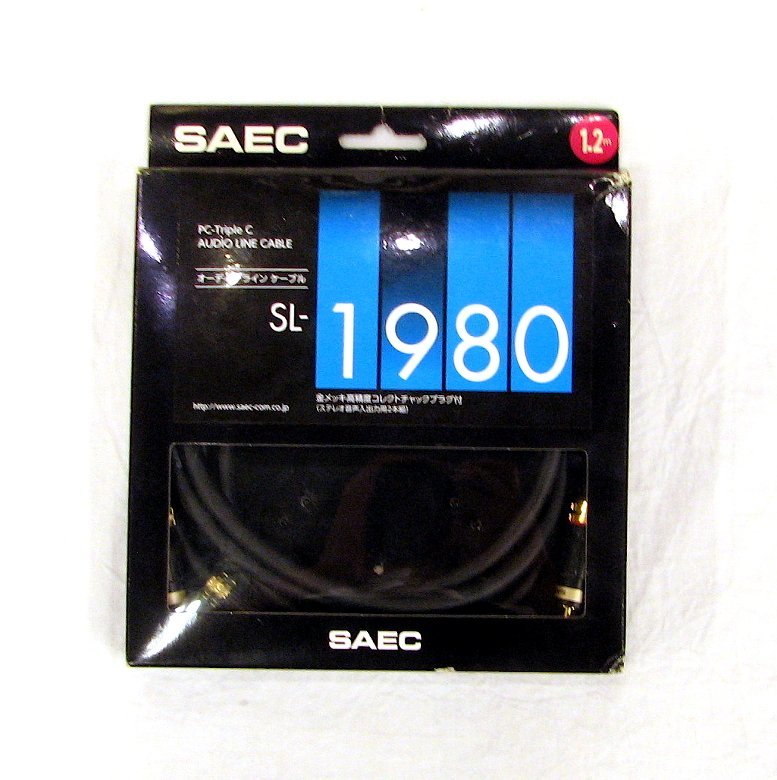 Yahoo!オークション - RCAケーブル SAEC SL-1980/1.2m