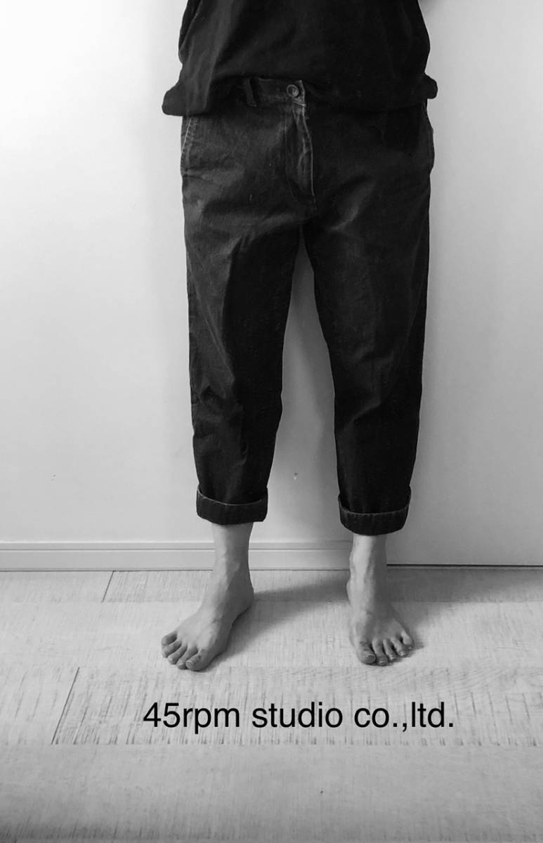 Yahoo!オークション - 45R 半端丈デニムパンツ 32 / 45rpm umii908