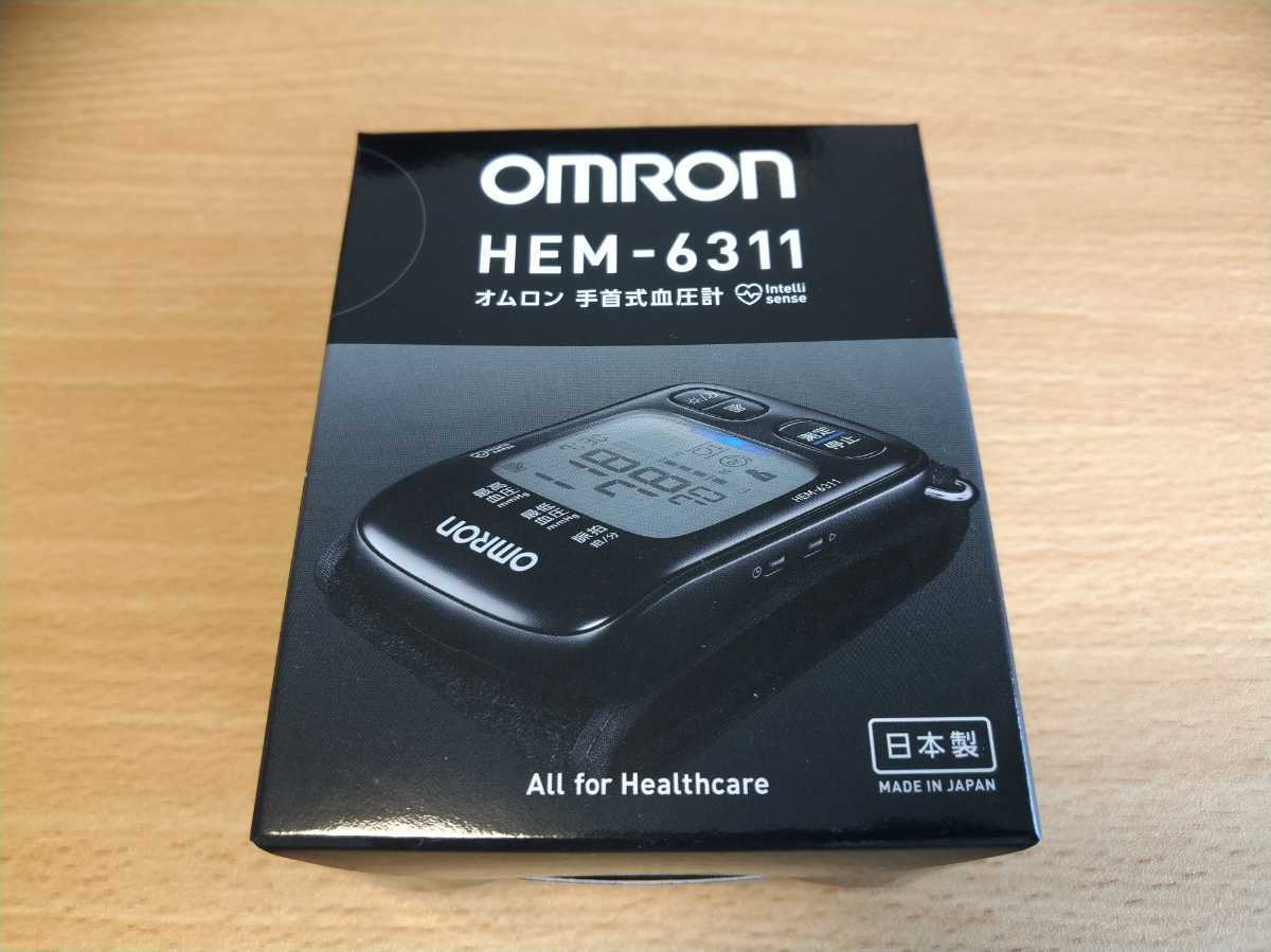 Yahoo!オークション - オムロン HEM-6311 手首式血圧計 手首で血圧を測...