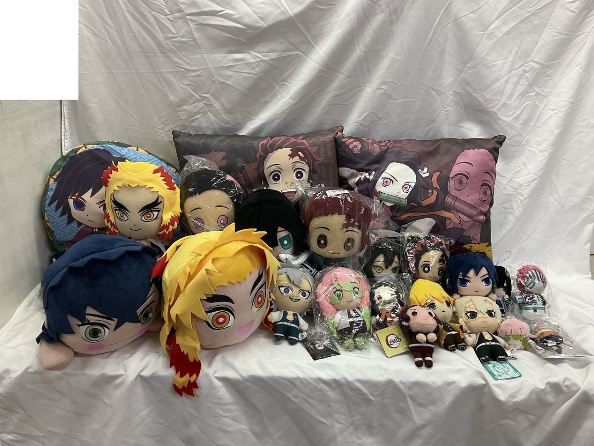 Yahoo!オークション - 28 送140サ 0907＆F03 鬼滅の刃 ぬいぐるみ まと...