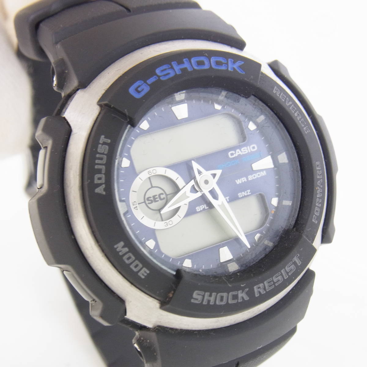 Yahoo!オークション - 【美品】CASIO カシオ Gショック 3750 G300 腕時...