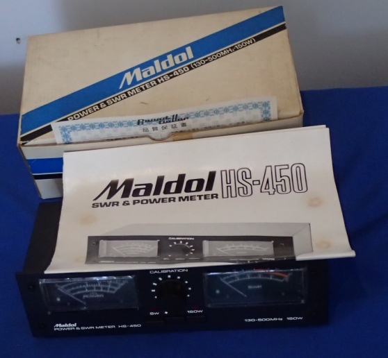 Yahoo!オークション - Maldol HS-450 POWER&SWR METER