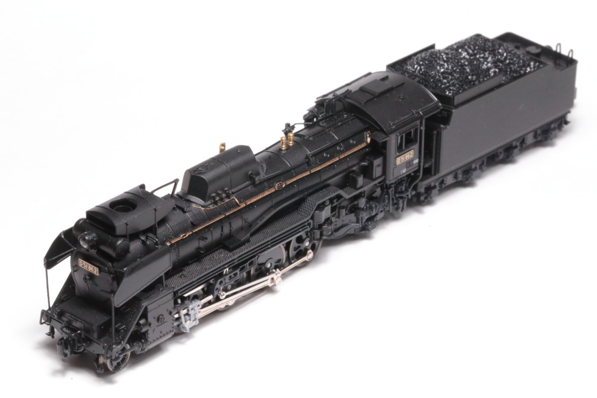 Yahoo!オークション - KATO D51 862号機 N-2長野デフ仕様 戦時型