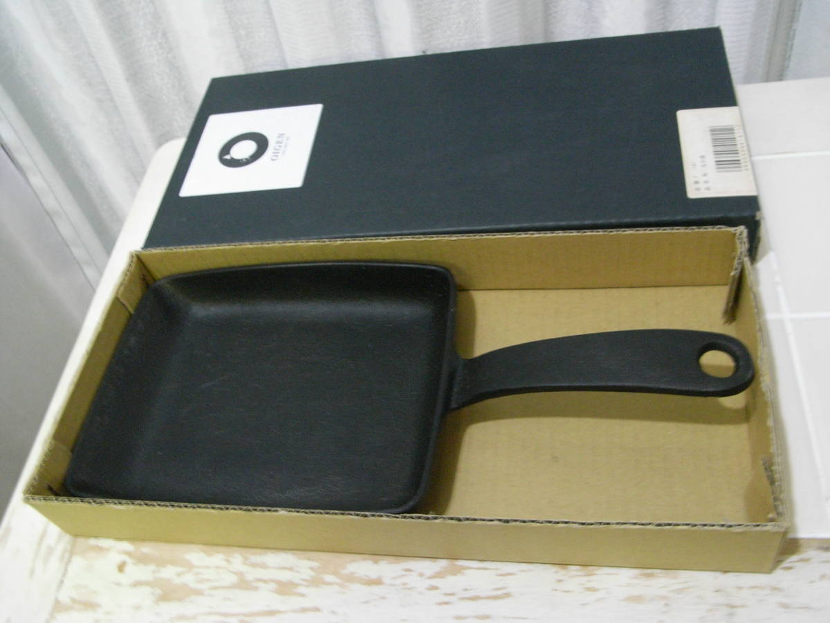 Yahoo!オークション - 南部鉄器 及源 盛栄堂 F-141 卵焼き器 フライパ...