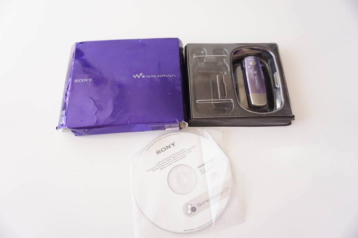 Yahoo!オークション - SONY/ソニー ウォークマン/WALKMAN NW-E002 デジ...
